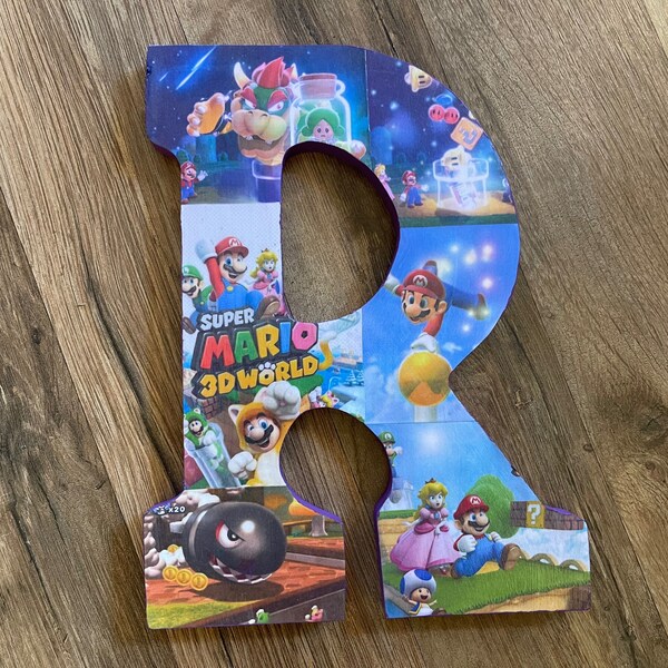 Video Game Letters - Etsy