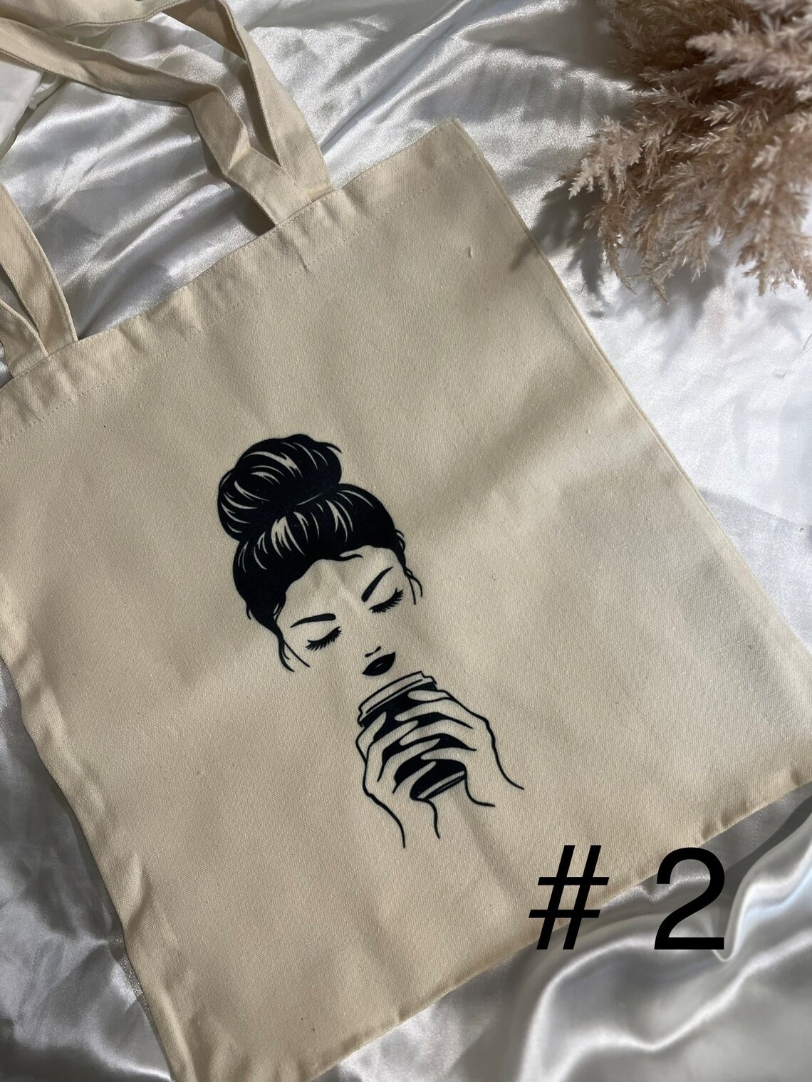 Line Art Tote Bag| Everyday Essentials Bag | Tote Bag | Simple Tote Bag ...