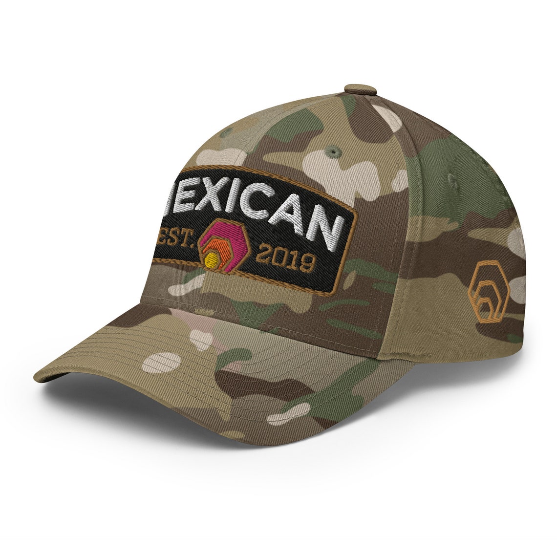 Hexican Est. 2019 Snapback Peak Hat Embroidered Hex Crypto - Etsy