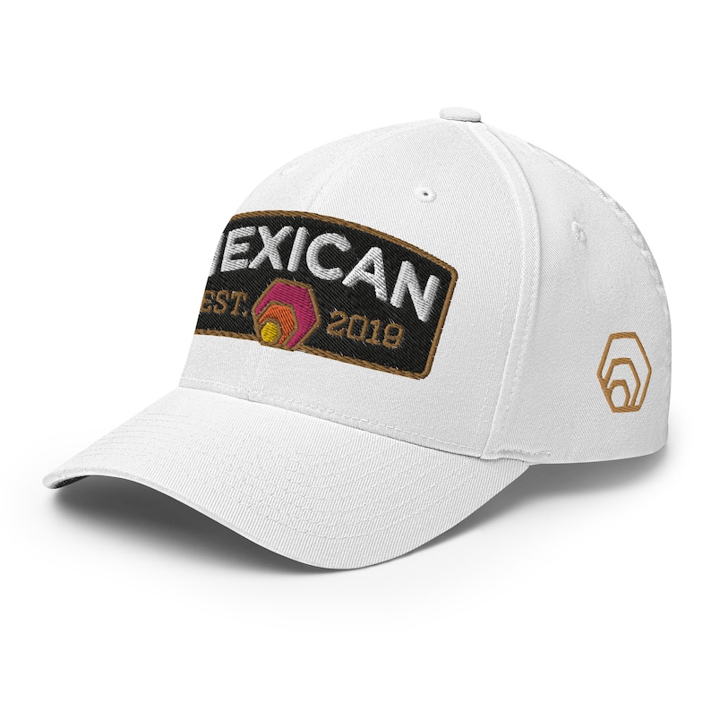 Hexican Est. 2019 Snapback Peak Hat Embroidered Hex Crypto - Etsy