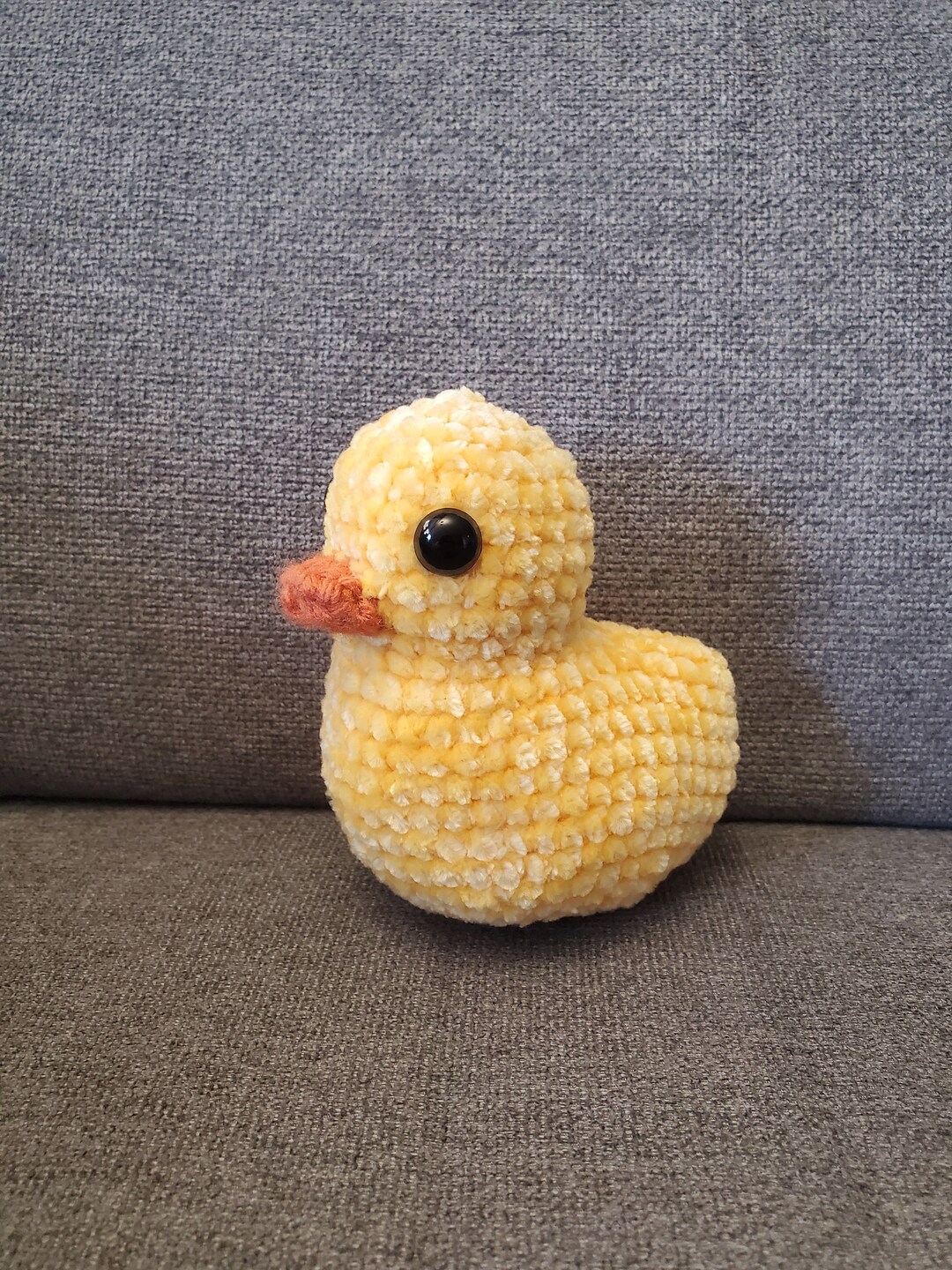 Tiny Crochet Rubber Ducky, Ducky Crochet, Duck Plushie, Ducky Stuffed ...