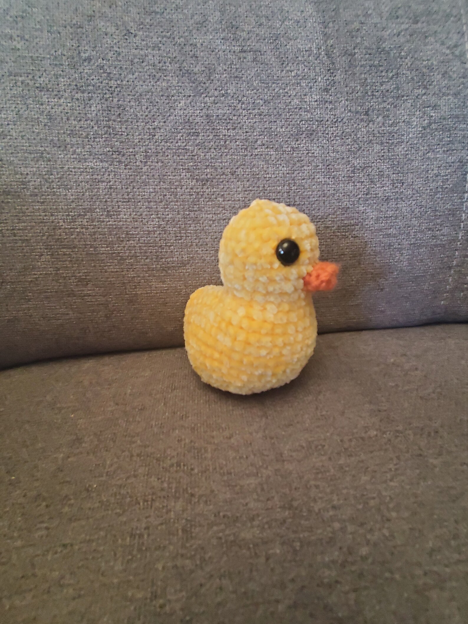 Tiny Crochet Rubber Ducky, Ducky Crochet, Duck Plushie, Ducky Stuffed ...