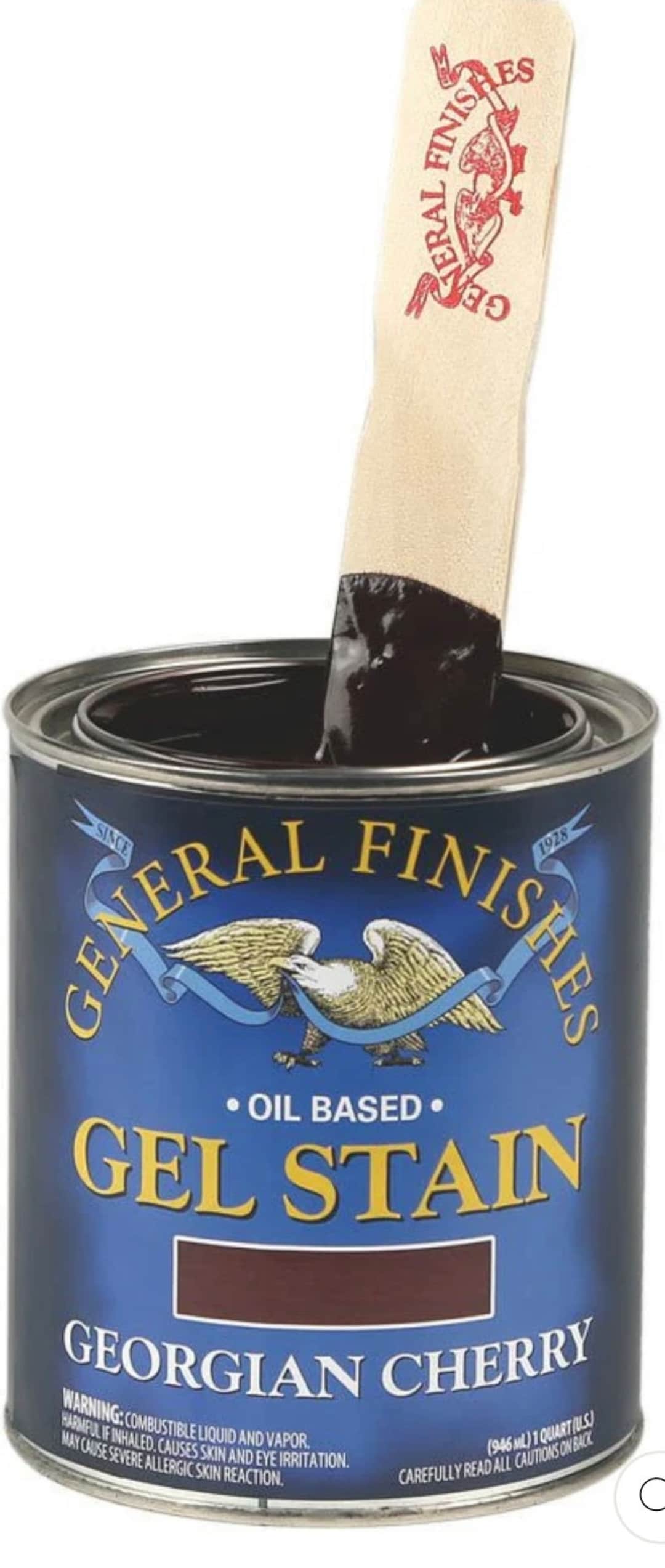 General Finishes Georgian Cherry Gel Stain - Etsy
