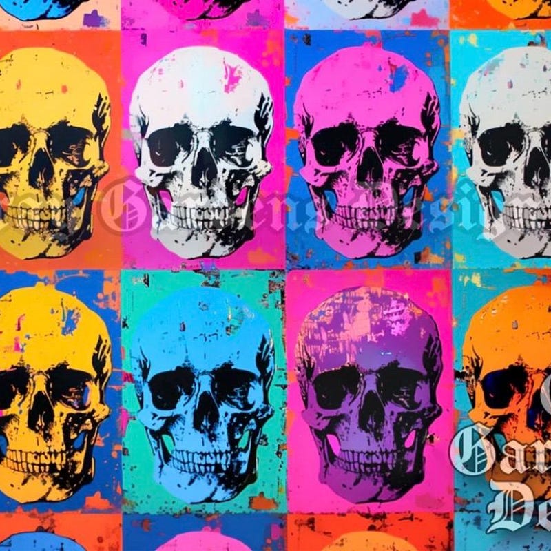 Skull Decoupage - Etsy