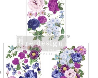 Fresh Flowers-redesign by Prima Rub on Transfer - Etsy