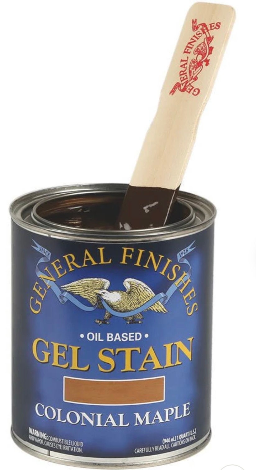 General Finishes Colonial Maple Gel Stain - Etsy