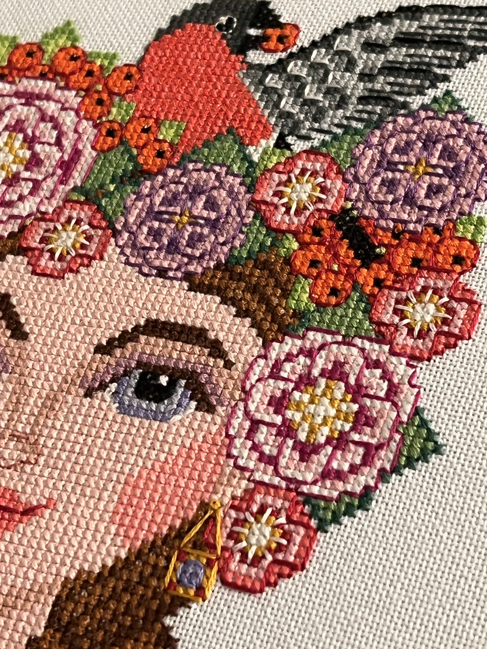 Rowan and Rose Cross Stitch Pattern PDF Instant Download - Etsy