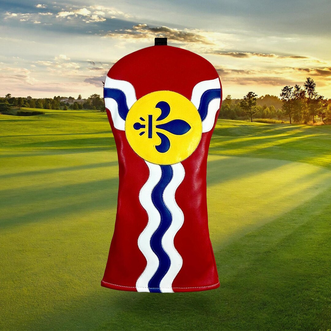 St. Louis Driver Headcover | St. Louis Flag | St Louis Gift | Driver ...