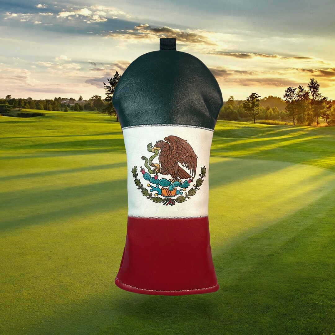 Flag of Mexico | Fairway Headcover | Mexico Flag Golf Headcover | Golf ...