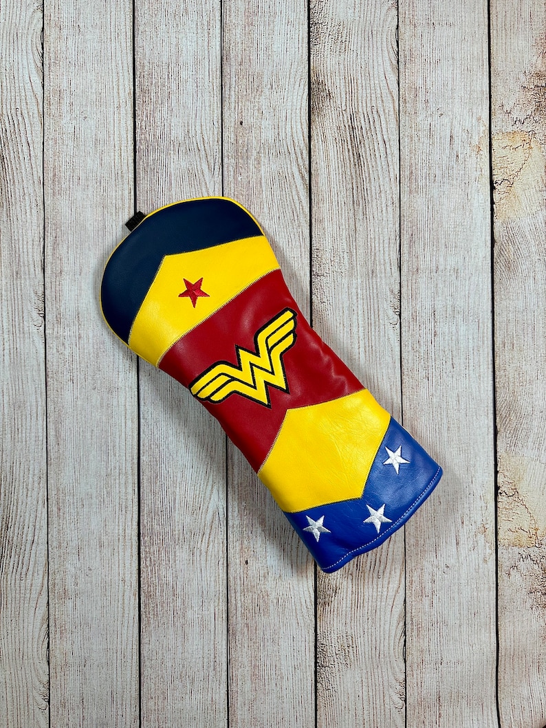 Driver Golf Headcover Super Hero Inspired Heroic Woman Inspired ...