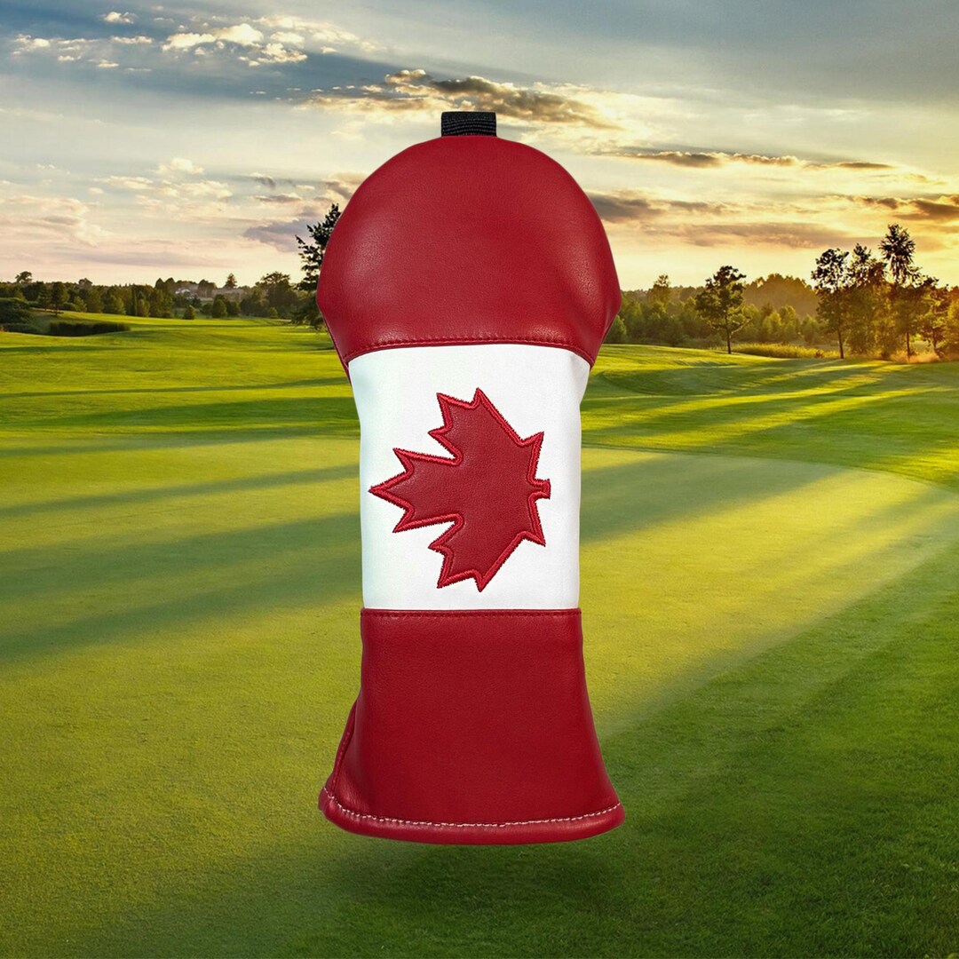 Flag of Canada With Red Thread | Hybrid Golf Club Cover | Golf ...