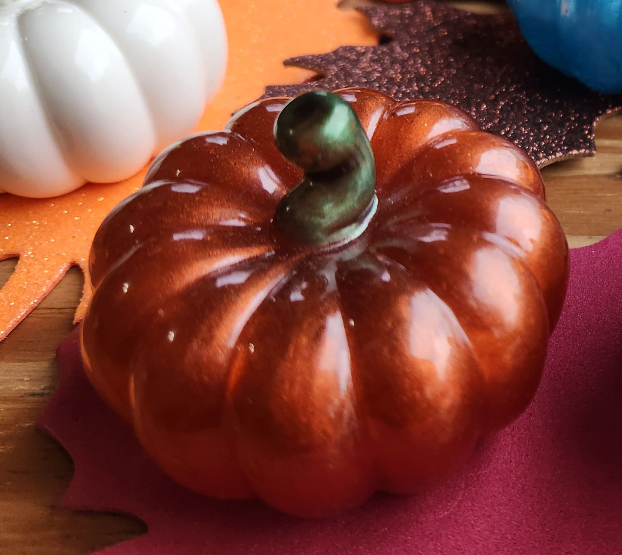 Resin Pumpkin Thanksgiving Decor - Etsy