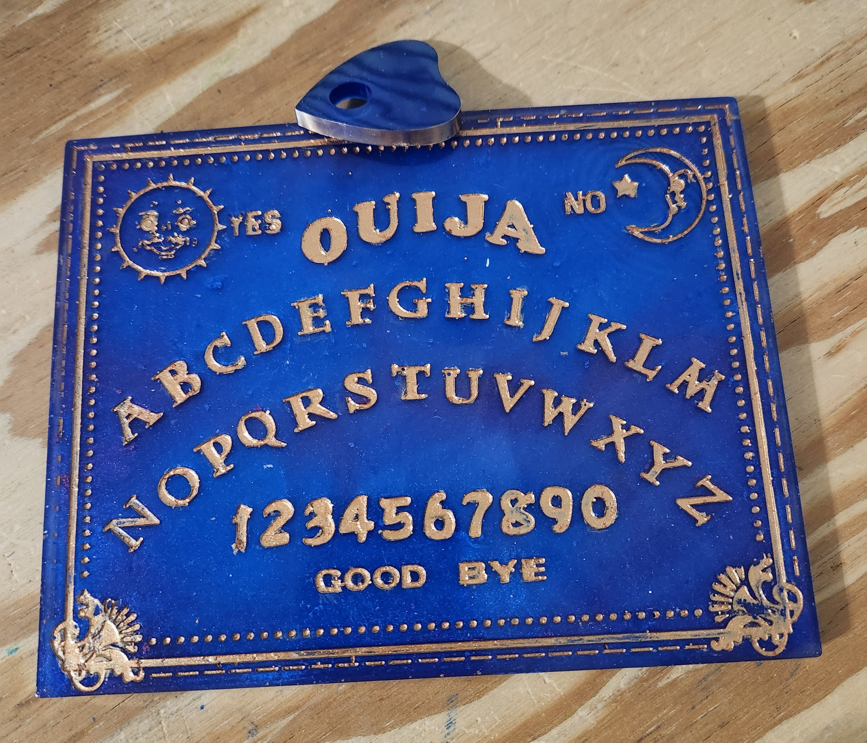 Decorative Handmade Resin Ouija Board With Planchette - Etsy