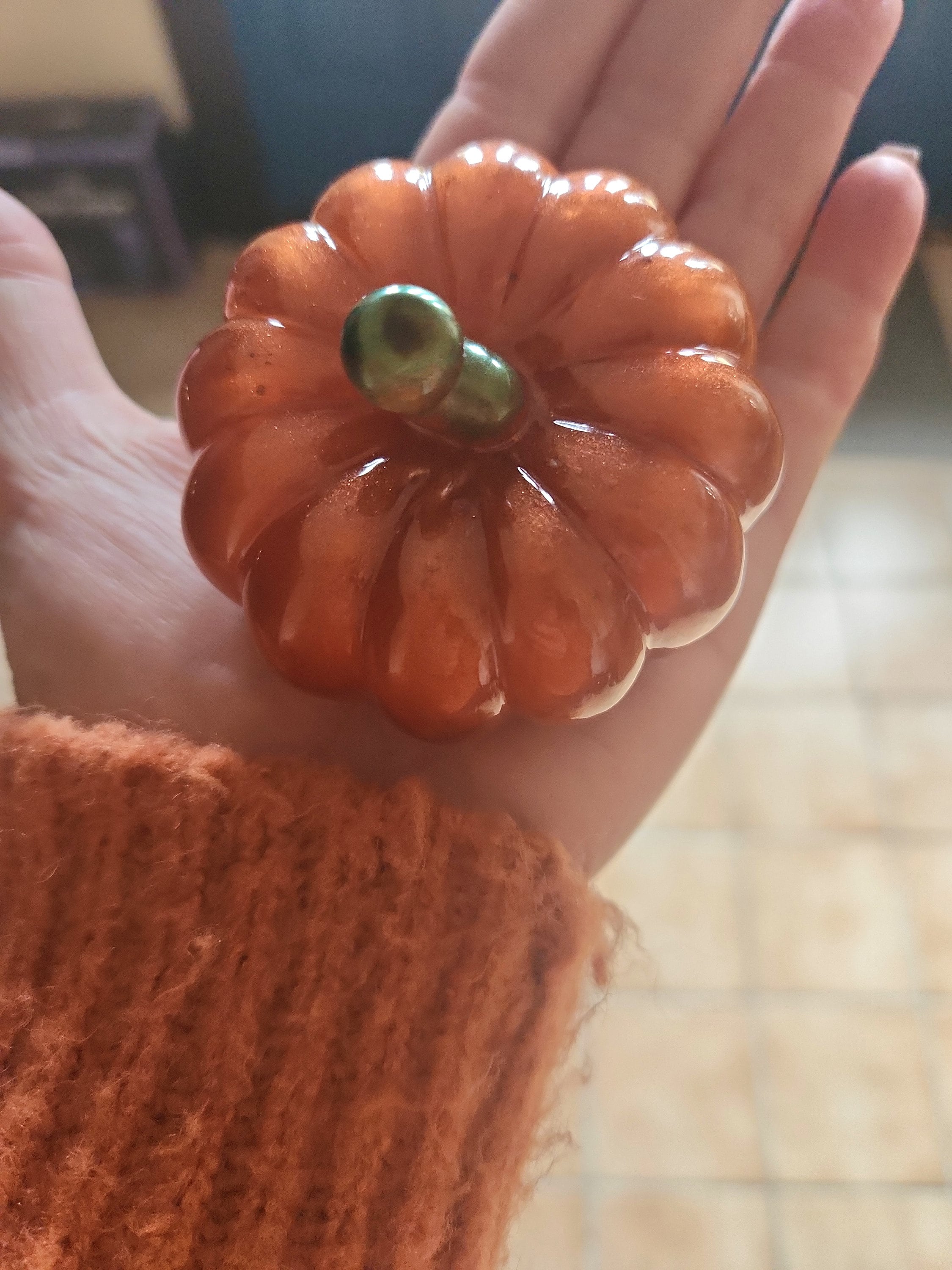 Resin Pumpkin Thanksgiving Decor - Etsy