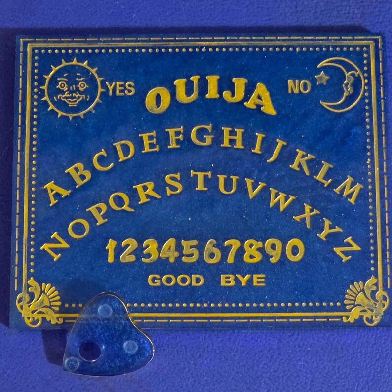Decorative Handmade Resin Ouija Board With Planchette - Etsy