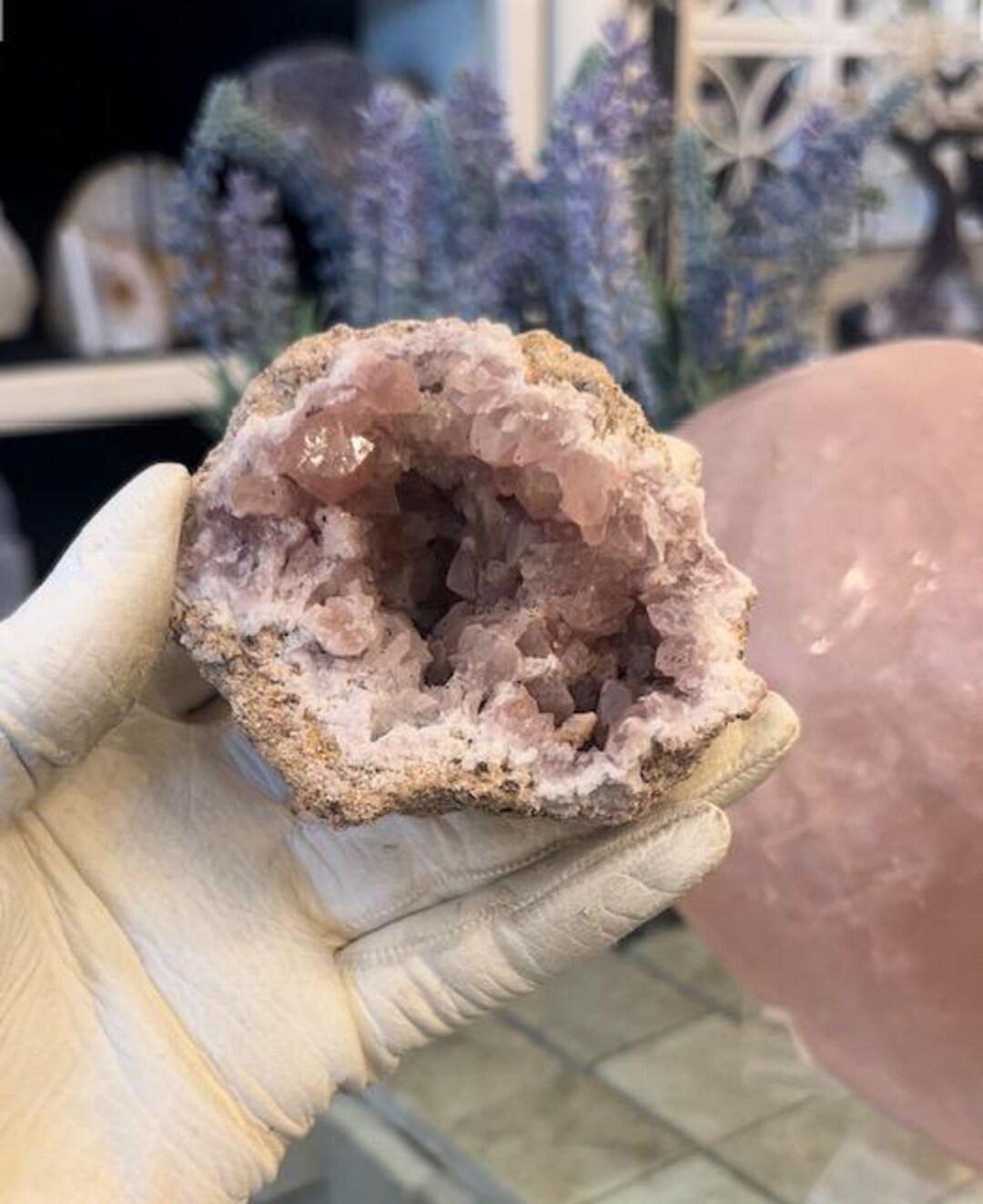 Pink Amethyst Cluster, Pink Amethyst, Pink Crystal, Healing Crystal ...