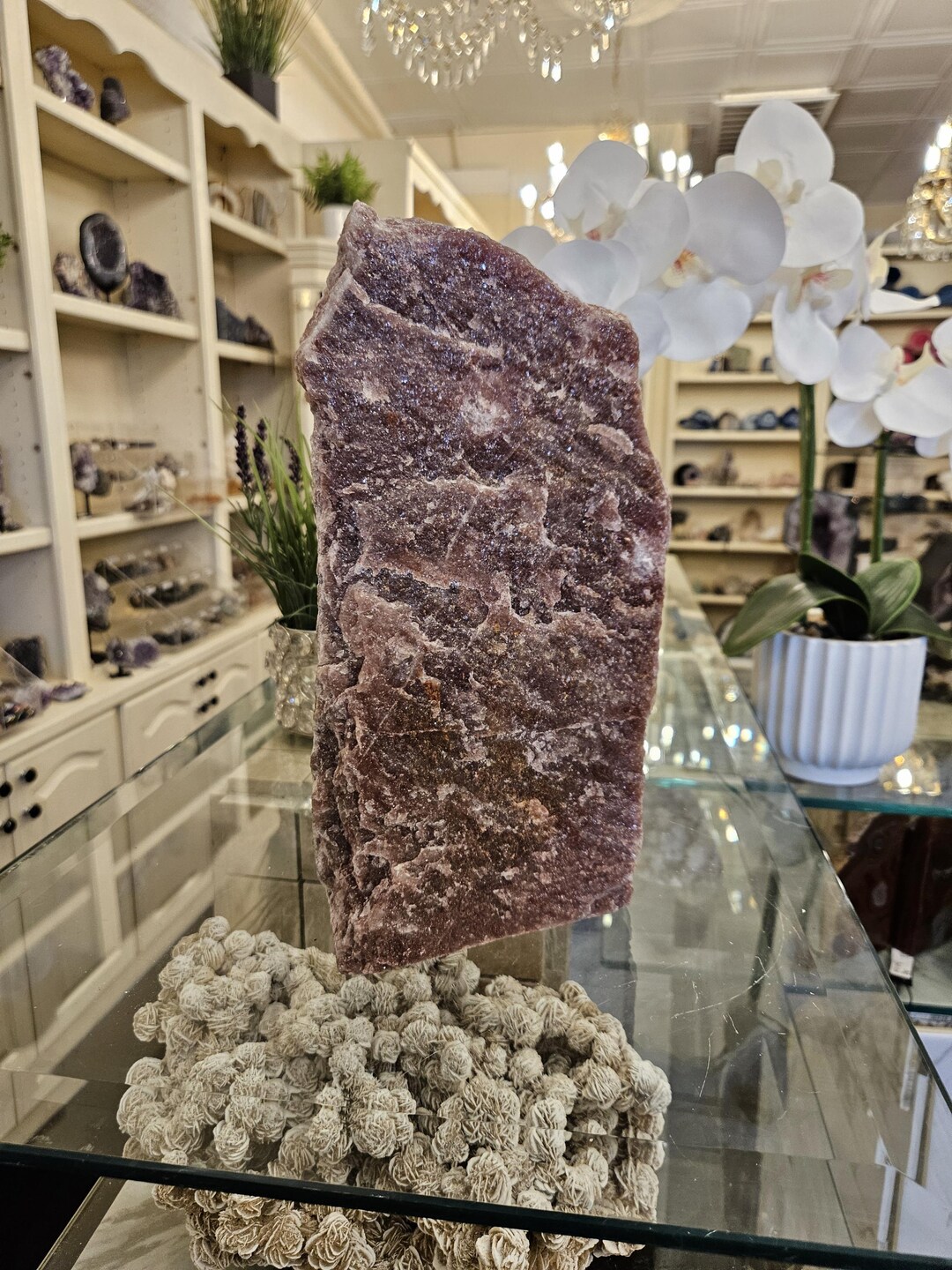 Ruby Fuschite, Red Fuschite, Fuschite, Healing Crystal, Home Decor ...