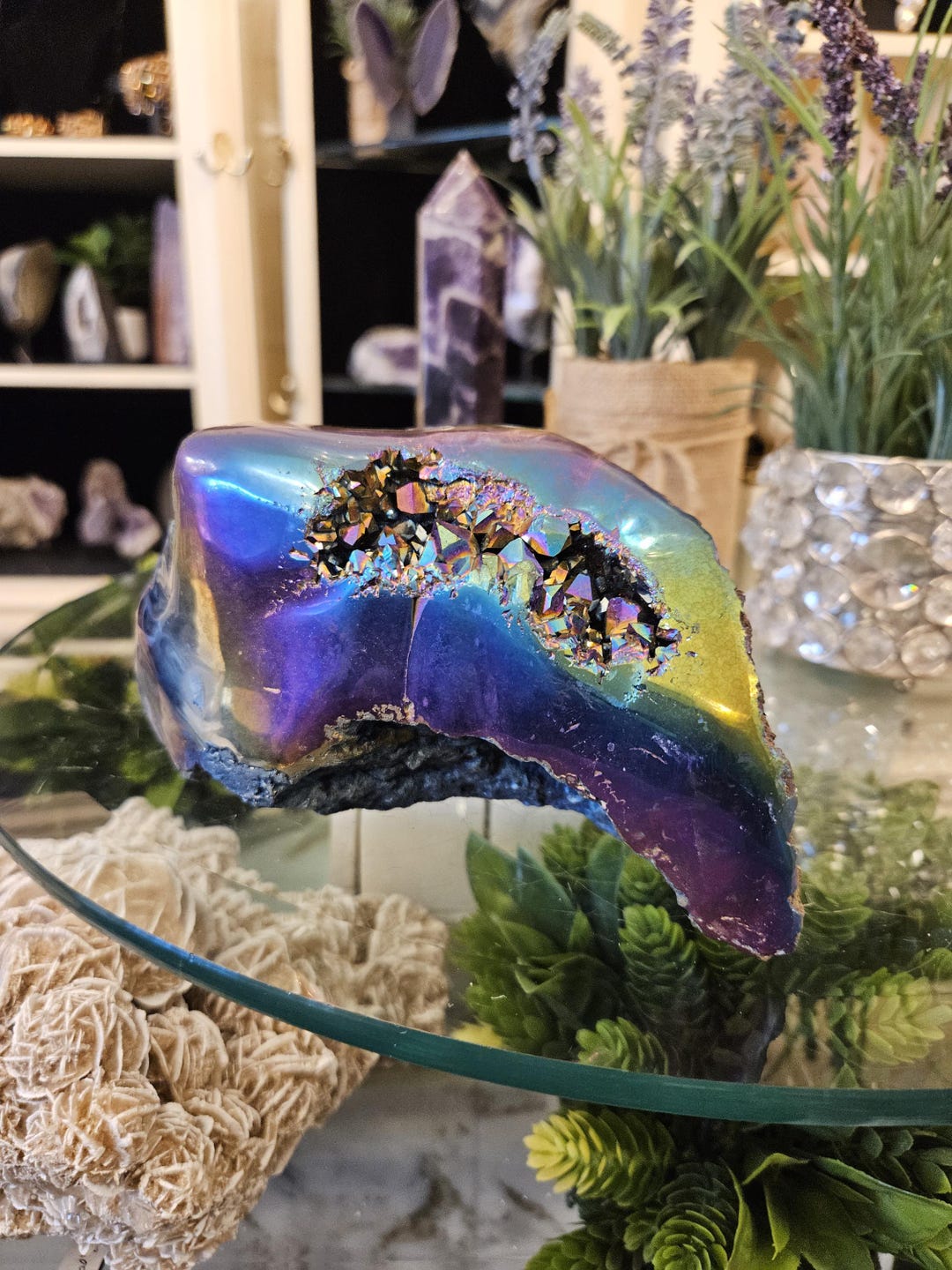 Rainbow Titanium, Mystic Rainbow, Titanium Amethyst, Titanium Aura ...