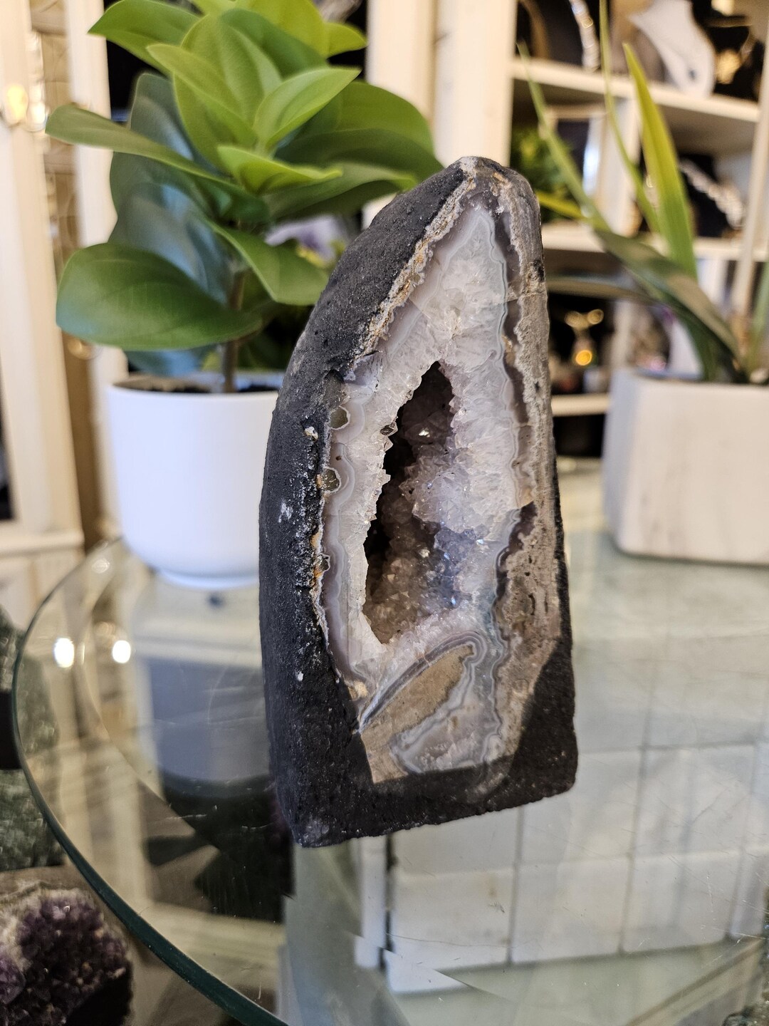 Amethyst, Gray Amethyst, Cave, Cathedral, Amethyst Geode, Healing ...