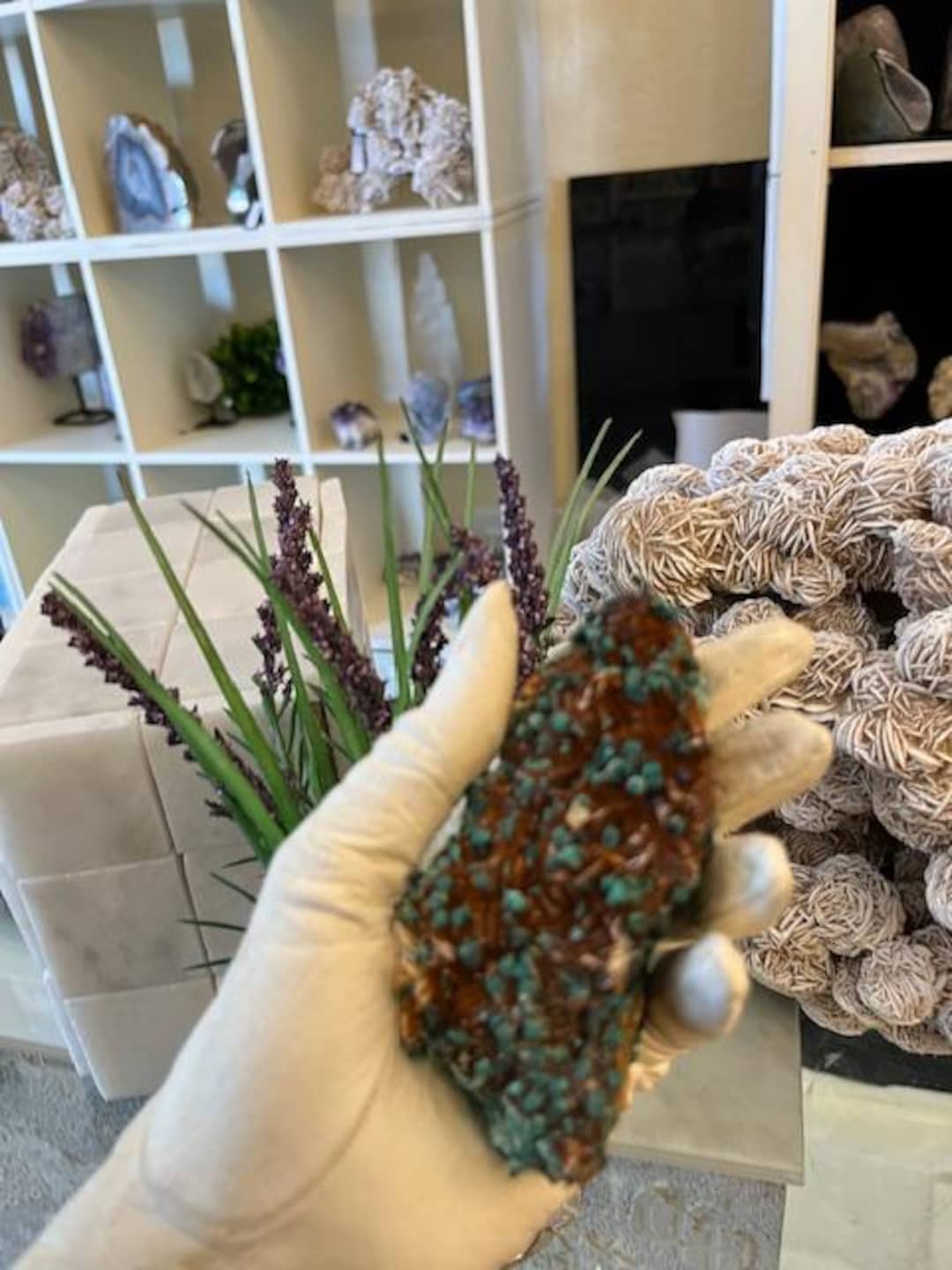 Azurite, Malachite, Healing Crystal, Home Decor, Gift (104) - Etsy