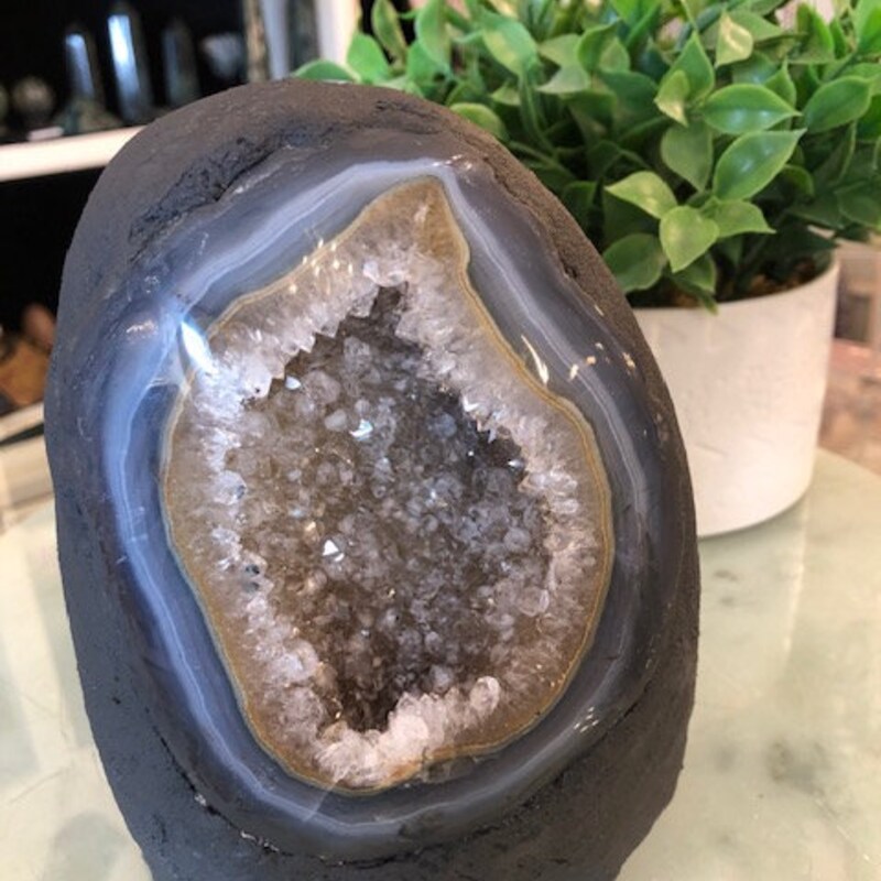 Agate Druzy Geode - Etsy
