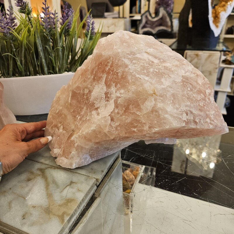 Large Rose Quartz - Etsy