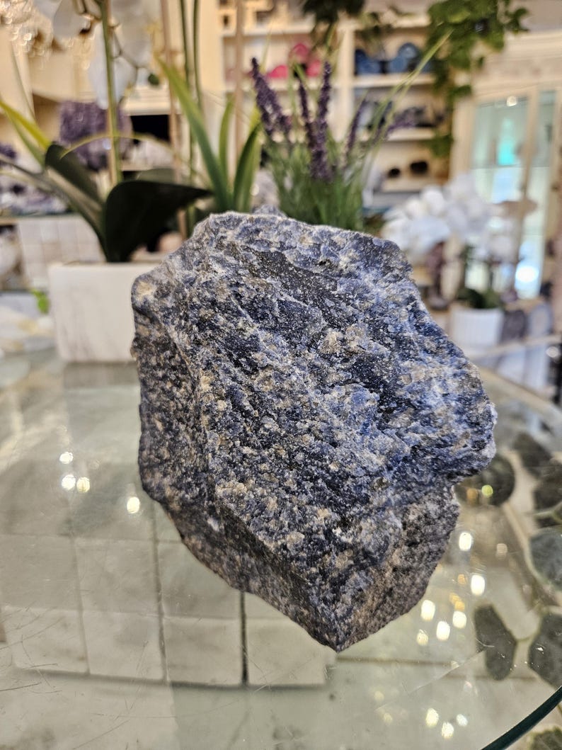 Sodalite, Blue Sodalite, Raw, Polished, Healing Stone, Home Decor, Gift ...