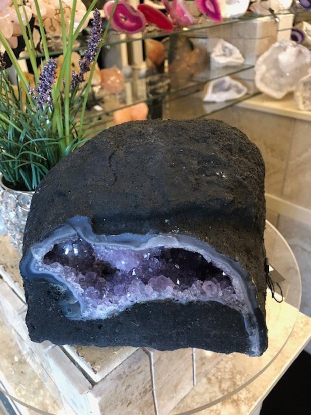 Amethyst Cave, Geode, Amethyst, Healing Crystal, Home Decor, Gift (465 ...