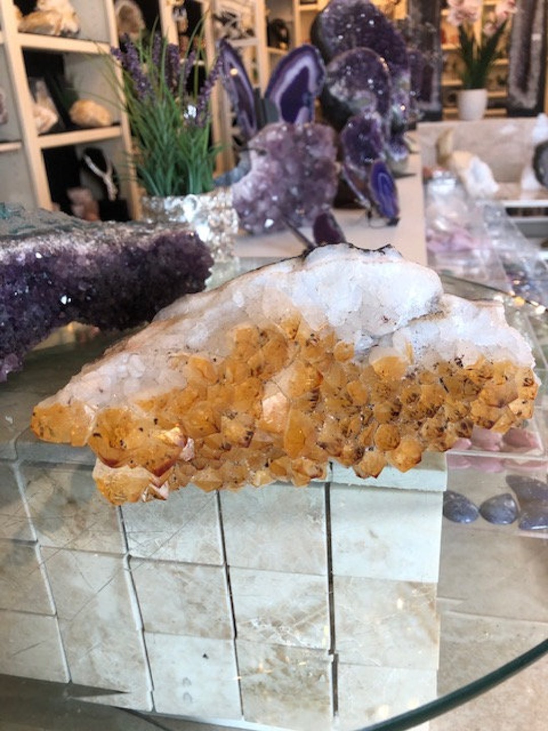 Citrine,, Citrine Cluster, Healing Crystal, Home Decor, Gift 80 - Etsy