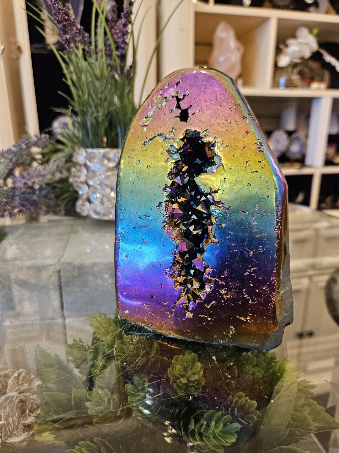 Rainbow Titanium, Mystic Rainbow, Titanium Amethyst, Titanium Aura ...