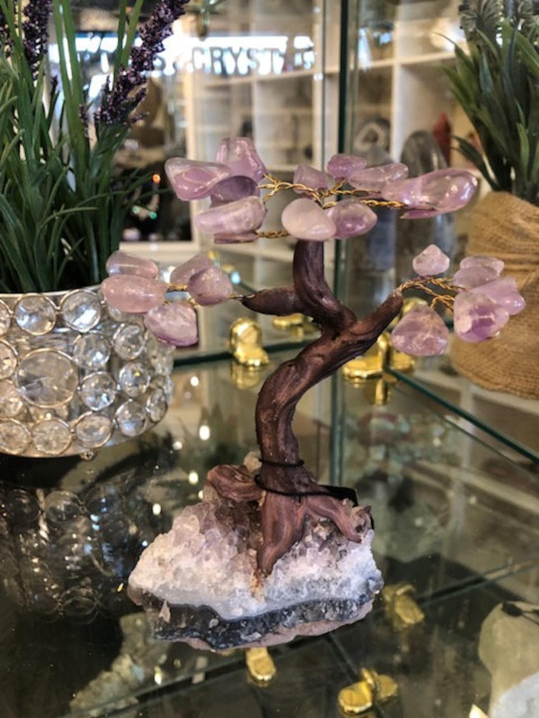Amethyst Quartz Tree, Tree of Life, Amethyst, Wishing Tree, Wishing ...
