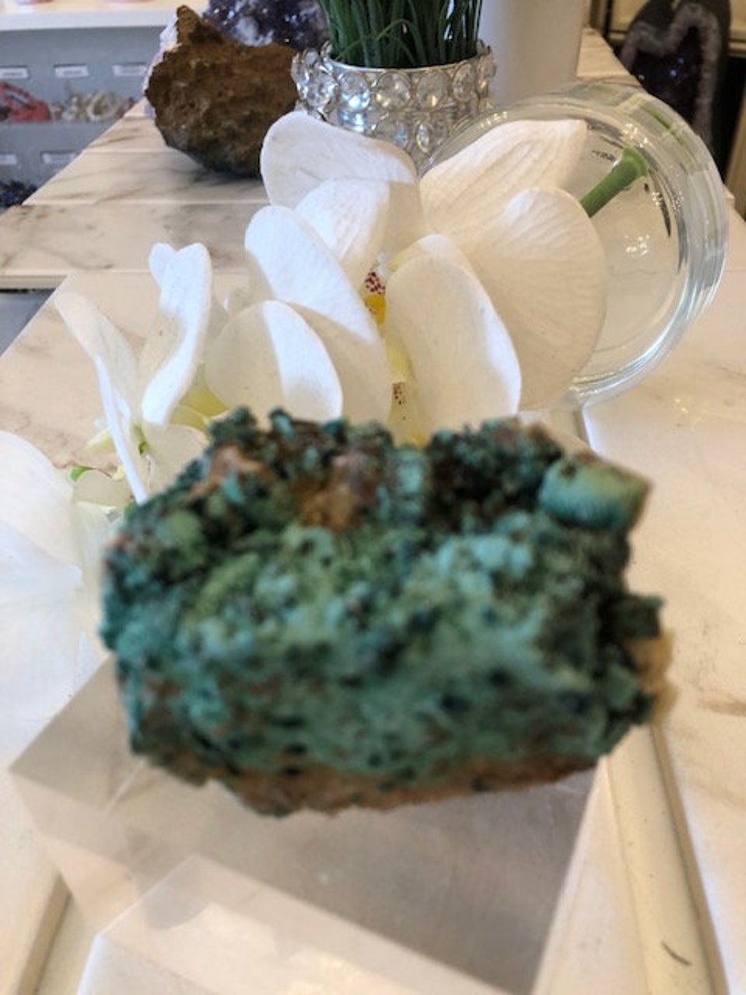 Azurite Malachite, Healing Crystal, Home Decor, Gift 306 - Etsy