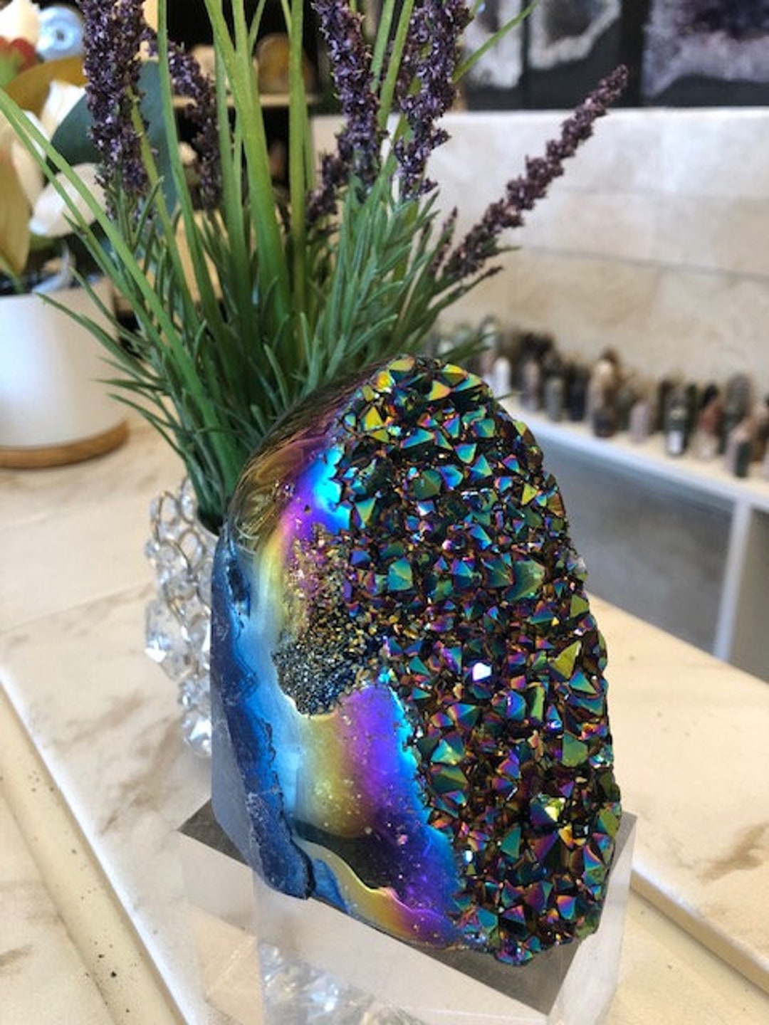 Titanium, Rainbow Titanium, Amethyst Titanium, Titanium Aura Quartz ...