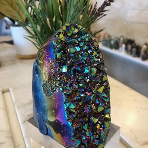 Titanium, Rainbow Titanium, Amethyst Titanium, Titanium Aura Quartz ...
