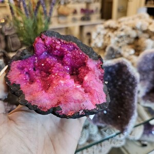 Pink Quartz, Geode, Geode Quartz, Home Decor, Gift (30) - Etsy