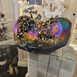 Rainbow Titanium, Titanium Amethyst,titanium Aura Quartz, Healing ...