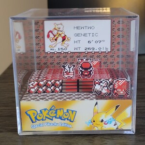 Pokemon Yellow Mewtwo Diorama - Etsy