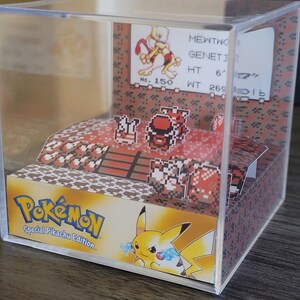 Pokemon Yellow Mewtwo Diorama - Etsy