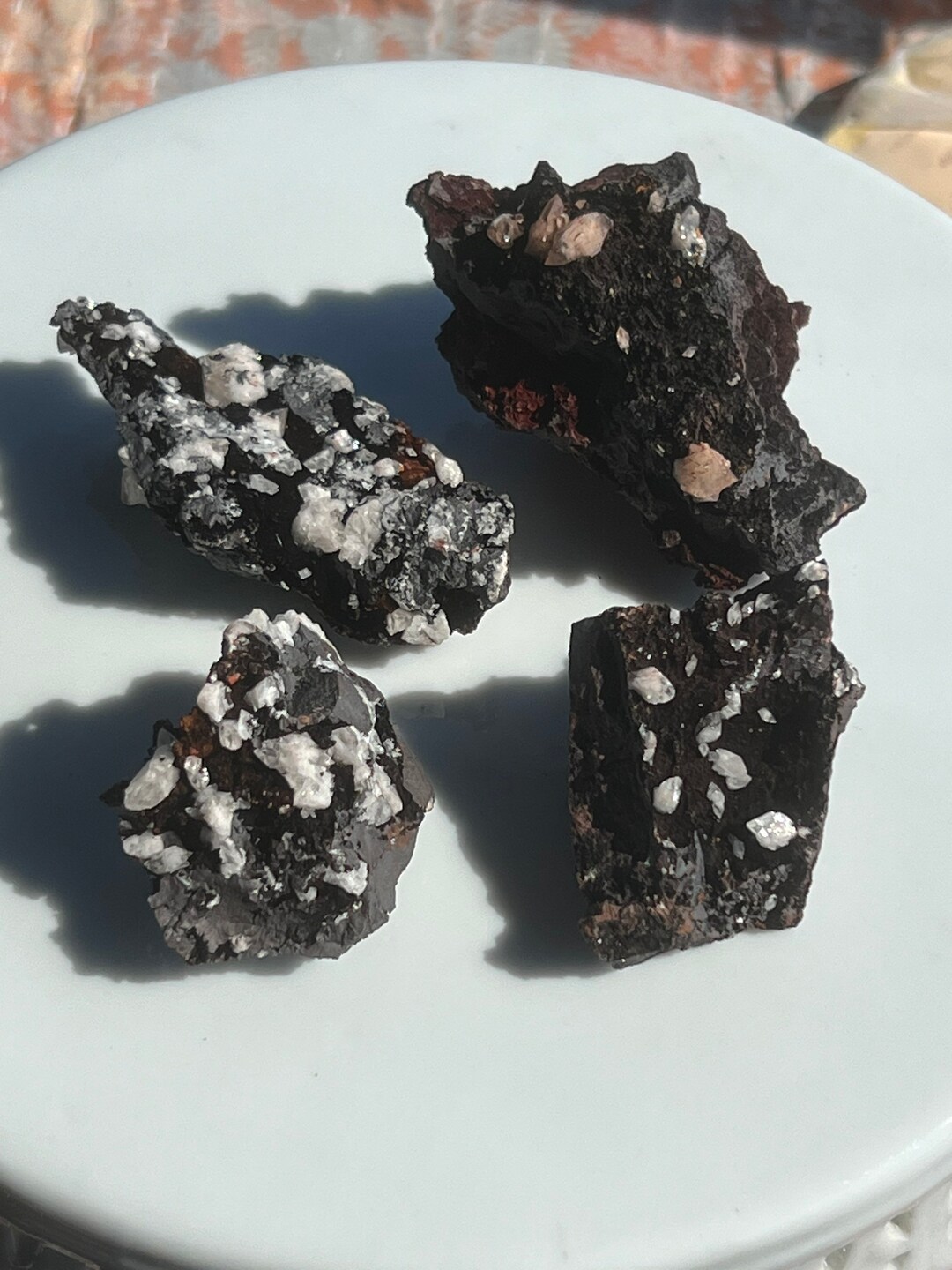 Goethite With Calcite/goethite Specimen/specimen Collectors/dog Tooth ...