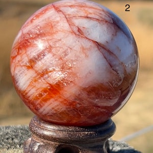 Fire Quartz Spheres - Etsy