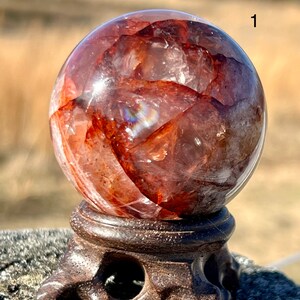 Fire Quartz Spheres - Etsy