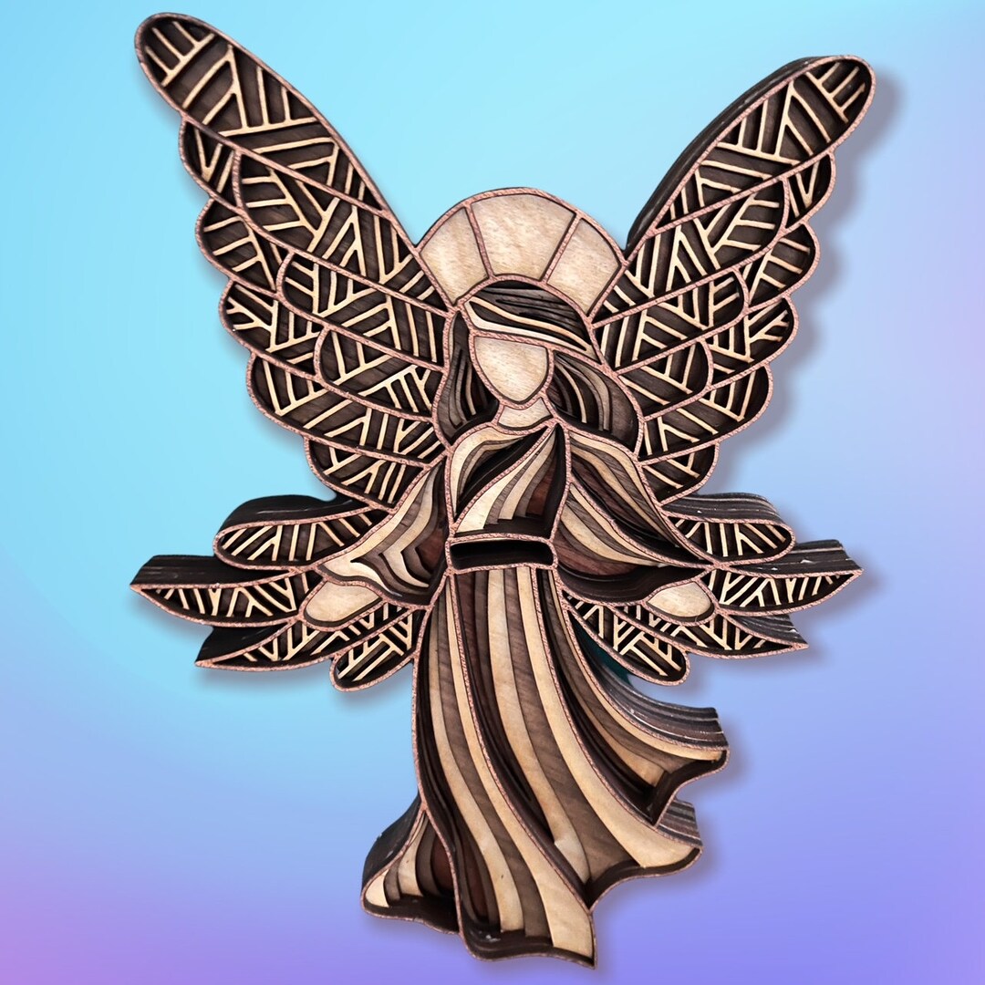 Heavenly Host Angel Wall Art Wood Decor Home Decor church - Etsy