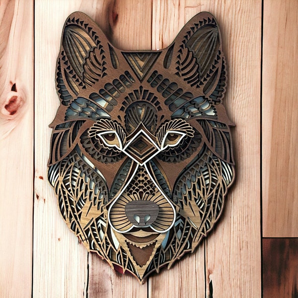 Wolf Decor - Etsy