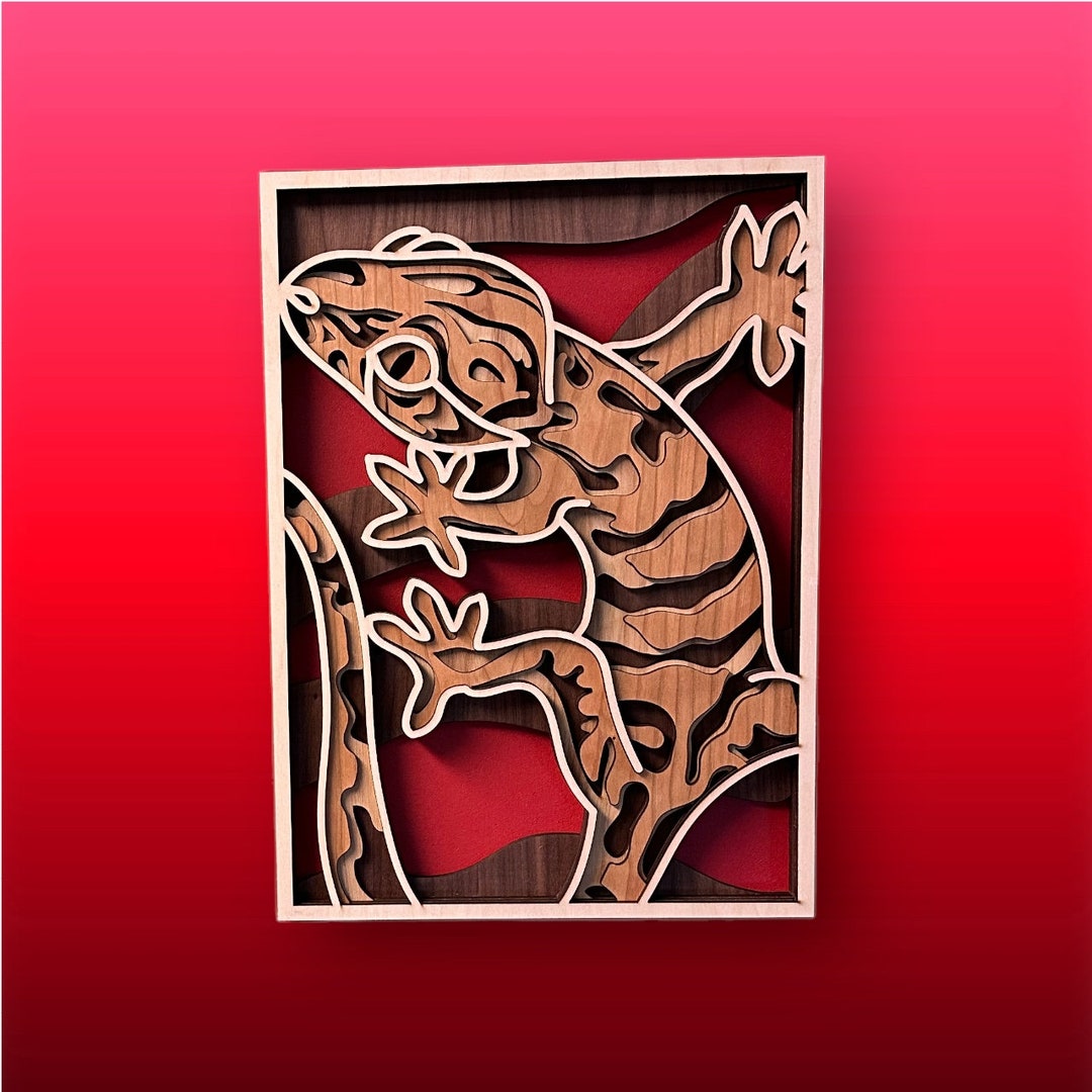 Large Lizard Wood Wall Decor, Wall Art, Sign, Wall Hanging, Home Decor ...