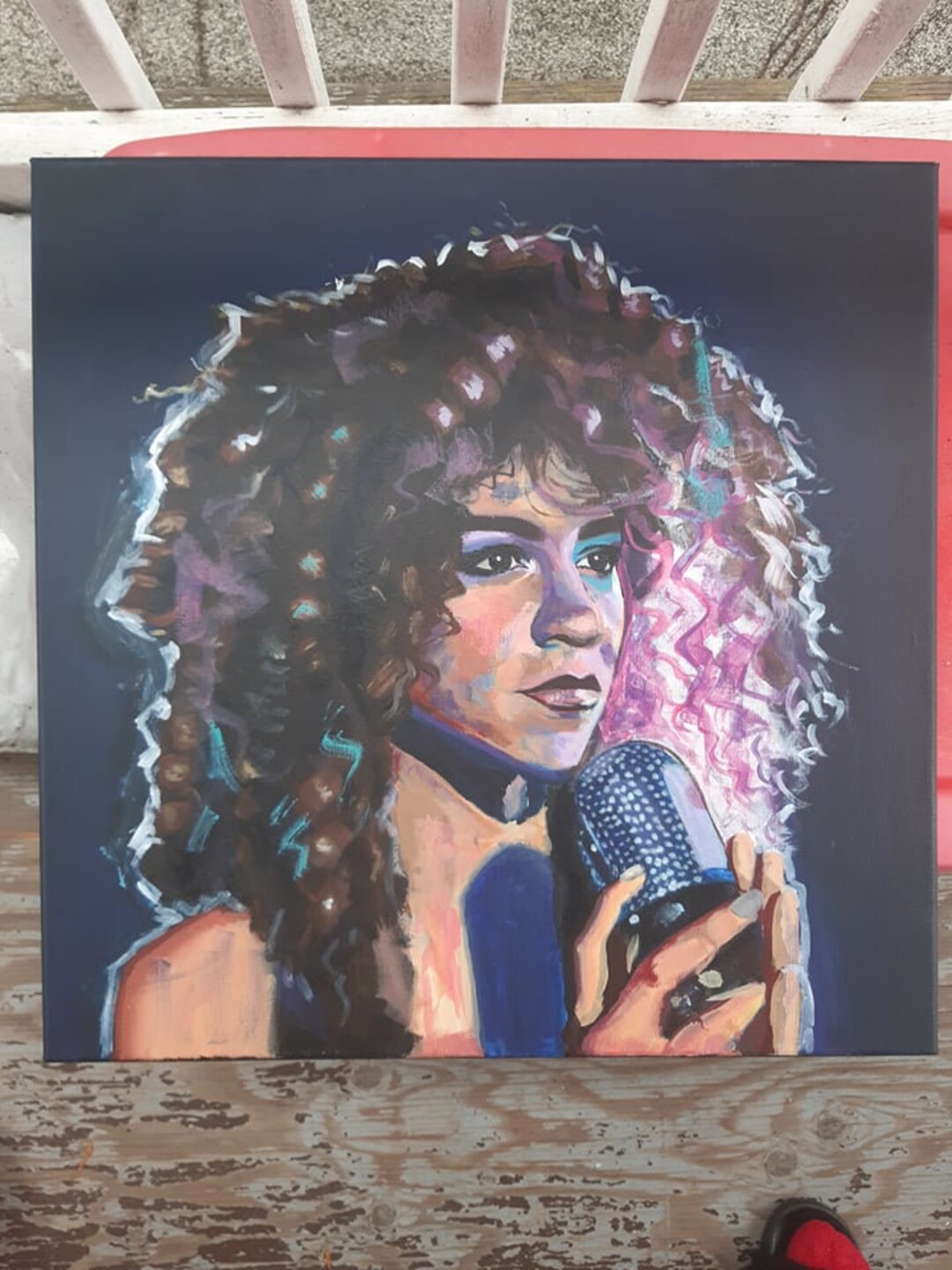 Mariah Carey Acrylic Painting - the First Vision - Etsy
