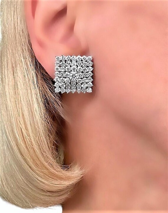 Scintillating Vintage Platinum Tiffany & Co. Diamond … - Gem