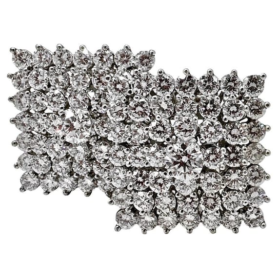 Scintillating Vintage Platinum Tiffany & Co. Diamond … - Gem