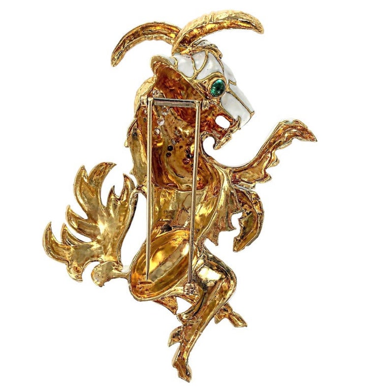 Grand Scale pan Mythical Creature in 18K Gold - Etsy