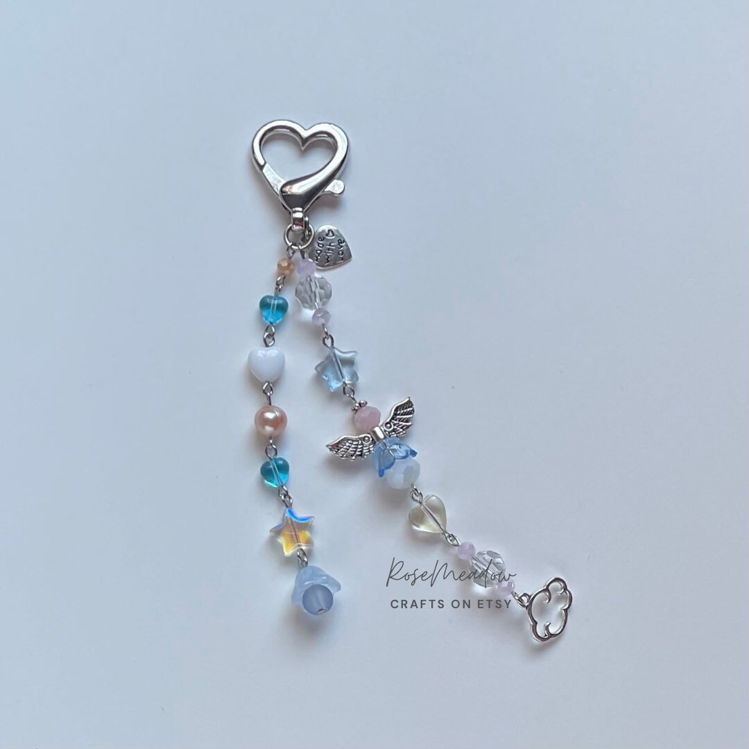 Your Heaven Pearl Keychain - Etsy