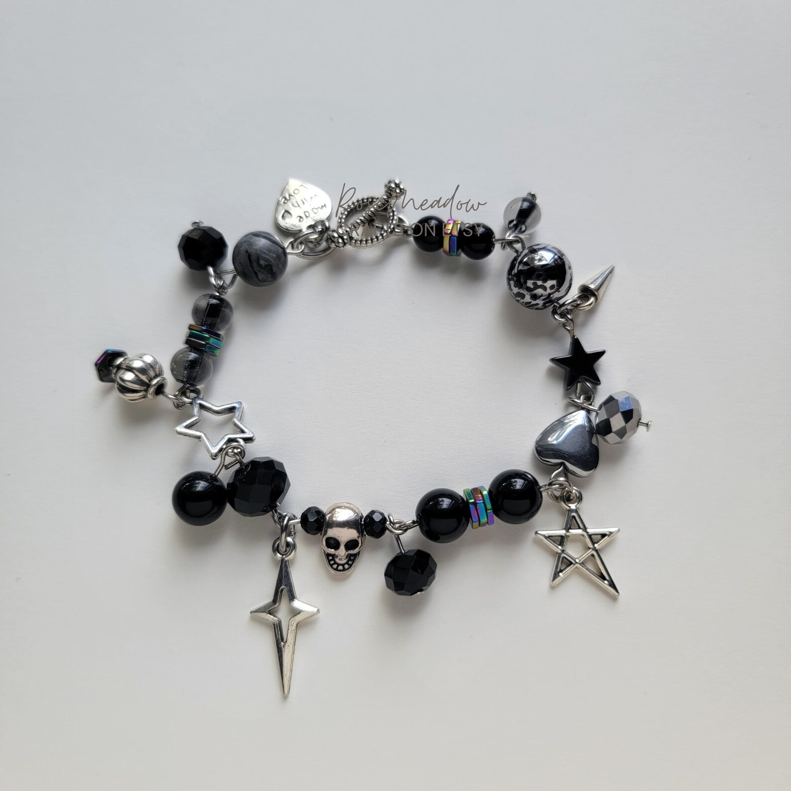Mecha Heart Bracelet - Etsy